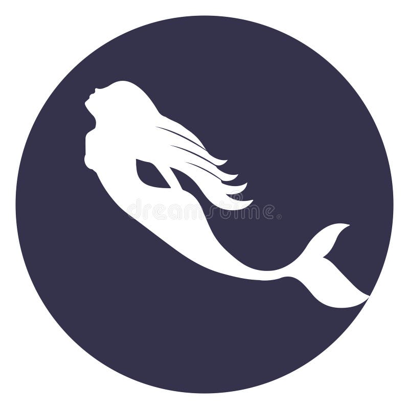 Mermaid logo design stock vector. Illustration of mermaid - 324439558