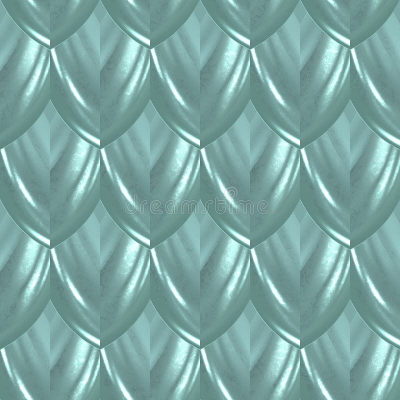 Mermaid Scale Seamless Repeating Pattern Stock Illustration ...