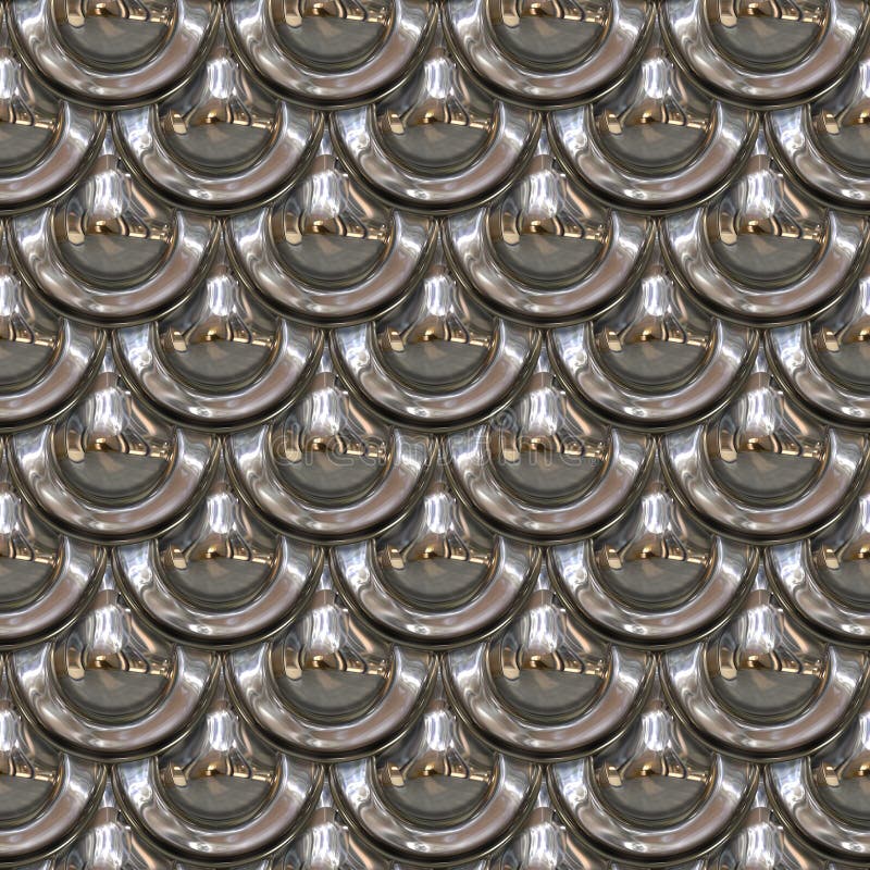 Mermaid Scale Seamless Repeating Pattern Stock Illustration ...