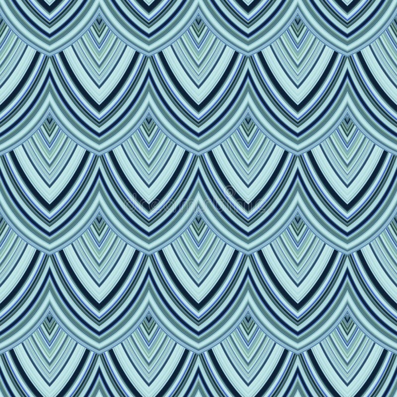 Mermaid Scale Seamless Repeating Pattern Stock Illustration ...