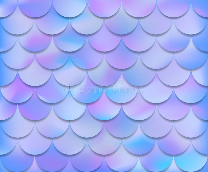 Mermaid Scale. Vector Illustration for Clothes Stock Vector ...