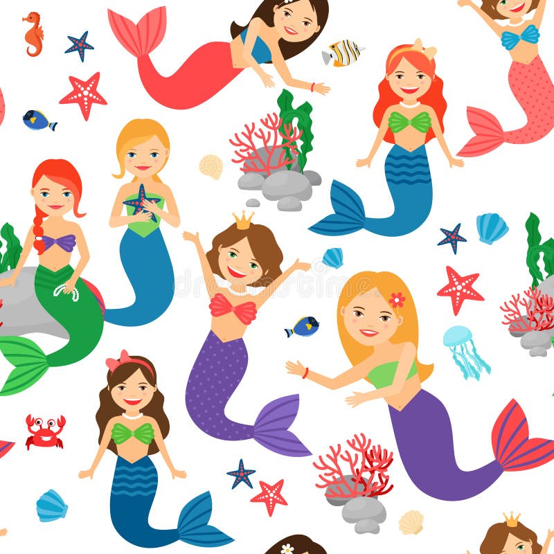 Mermaid Magic Cartoon Stock Illustrations – 6,167 Mermaid Magic Cartoon ...