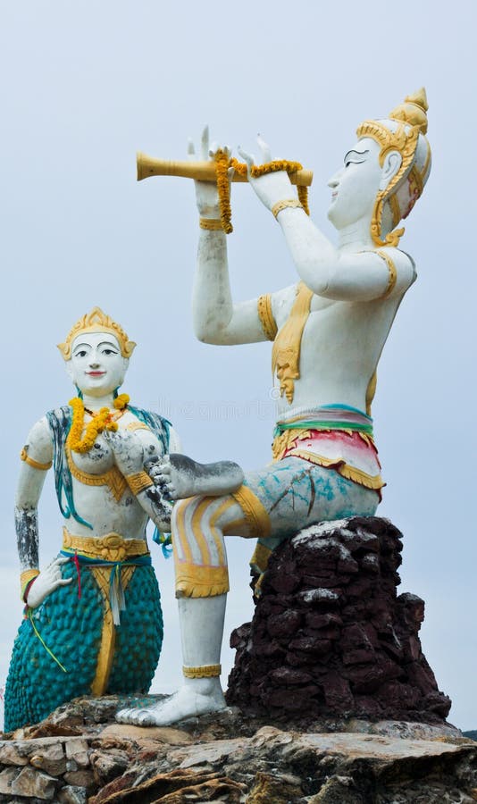 Phra Apai Manee is a Main Character of Thai Stock Image - Image of mani ...