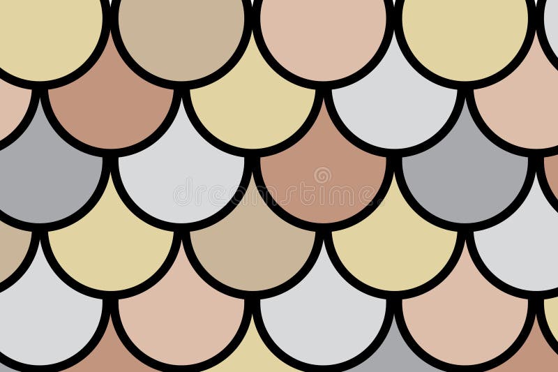 Simple Mermaid Tail Pattern Texture Design. Stock Vector - Illustration ...