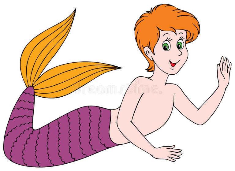 Cartoon Merman Stock Illustrations – 389 Cartoon Merman Stock ...