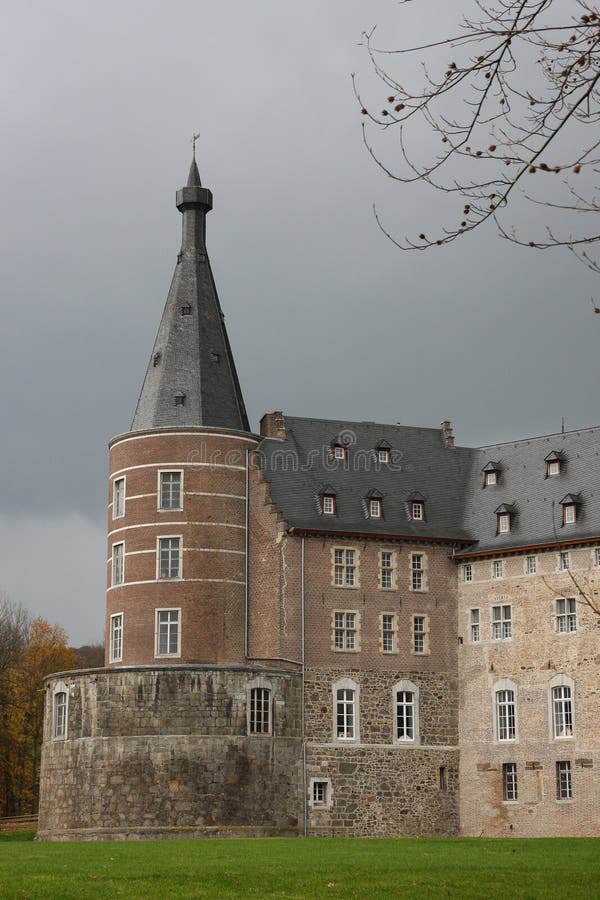 Merode castle stock photo. Image of castle, middle, tourism - 65077690
