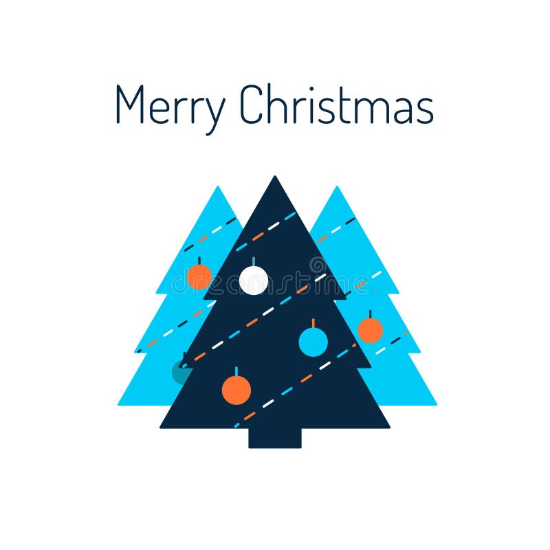 Merry Christmas Card Stock Vector Illustration Of Invitation 58757723