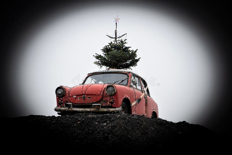 Merry Christmas and Crazy Christmas - a Christmas Tree on an Original ...