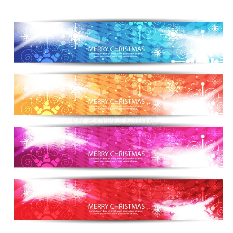 Christmas Header / Banner stock vector. Illustration of cartoon - 11217580