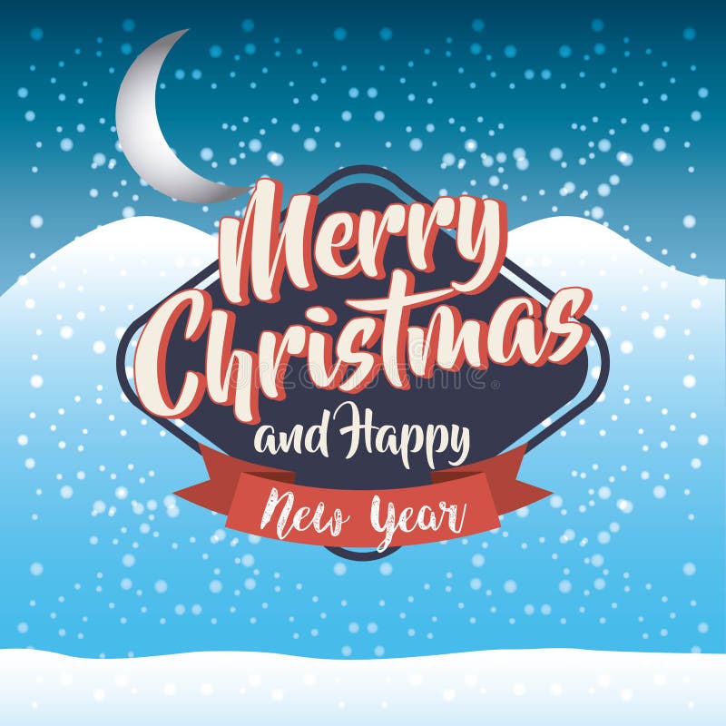 Merry Christmas Holiday December Stock Vector - Illustration of concept ...