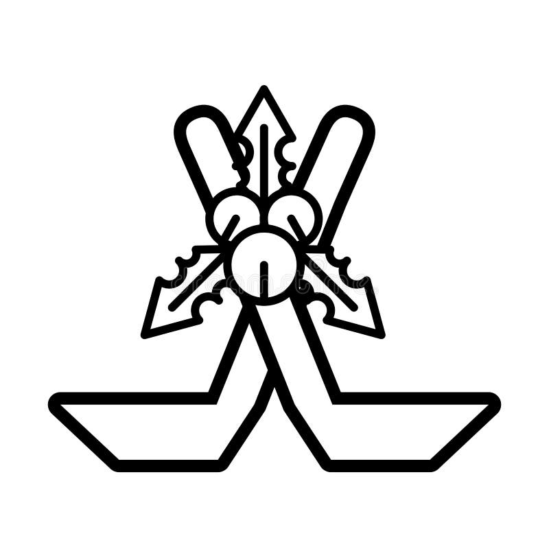 Merry Christmas Leafs and Seeds Stock Vector - Illustration of leafs ...