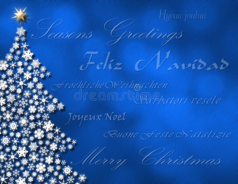 Merry Christmas Multiple Languages Stock Illustrations – 48 Merry ...