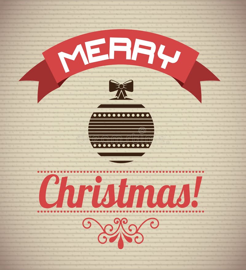 Merry christmas stock vector. Illustration of natural - 34906321