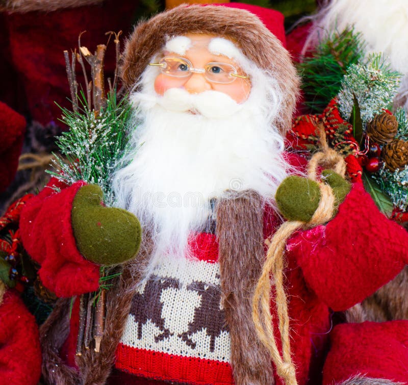 Merry Christmas, Santa Claus Stock Photo - Image of santa, salzburg ...