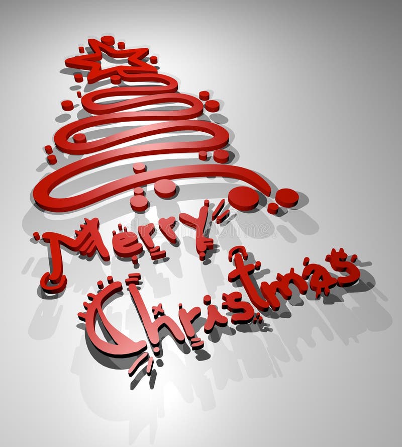 Merry Christmas symbol stock illustration. Illustration of symbol ...