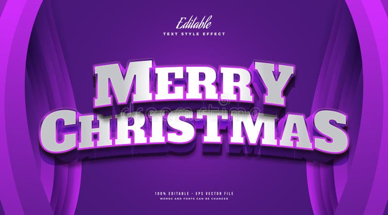 Christmas Typo Bold Stock Illustrations – 319 Christmas Typo Bold Stock ...