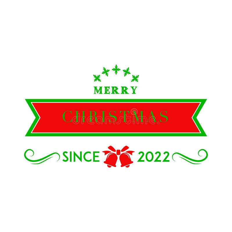 Merry Christmas Text Design Editable Vector File Stock Vector ...