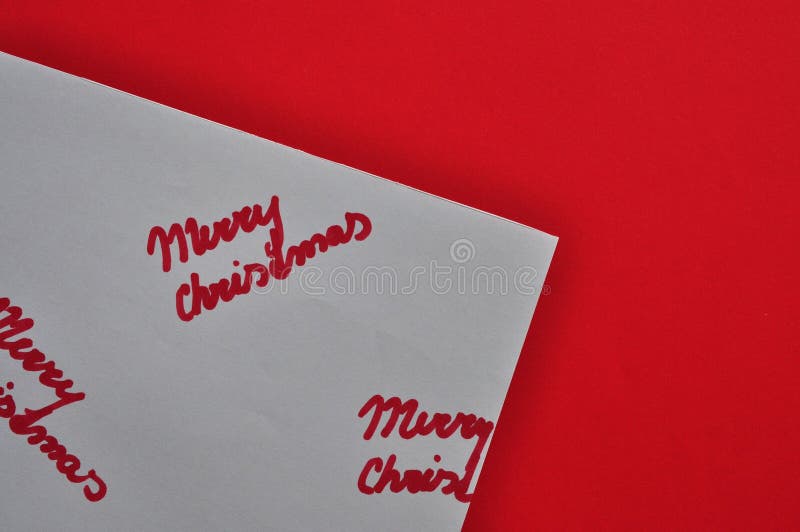 Merry Christmas Write on White Background Stock Image - Image of calligraphy, banner: 333831707