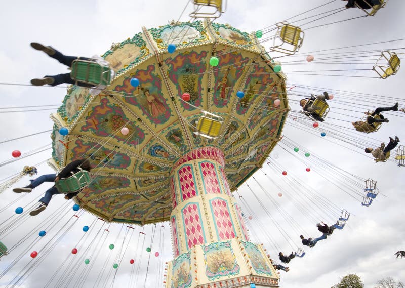 Merry-go-round stock photo. Image of infantile, carnival - 17731784
