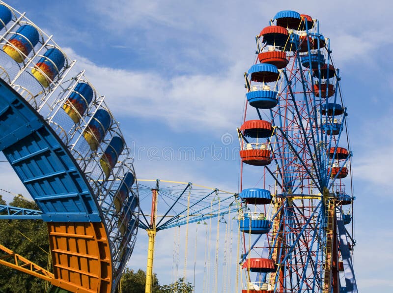 Merry-go-round stock photo. Image of illumination, loop - 20036790