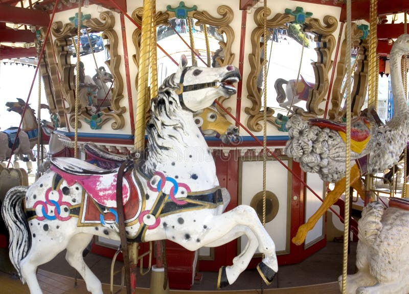Merry Go Round stock photo. Image of fair, child, carousal - 4923332