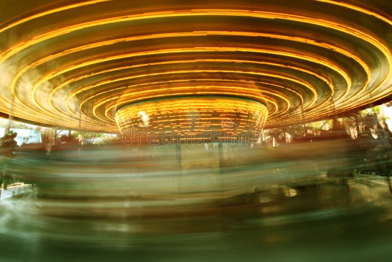 Merry go round stock photo. Image of blurred, fourth, fair - 646024