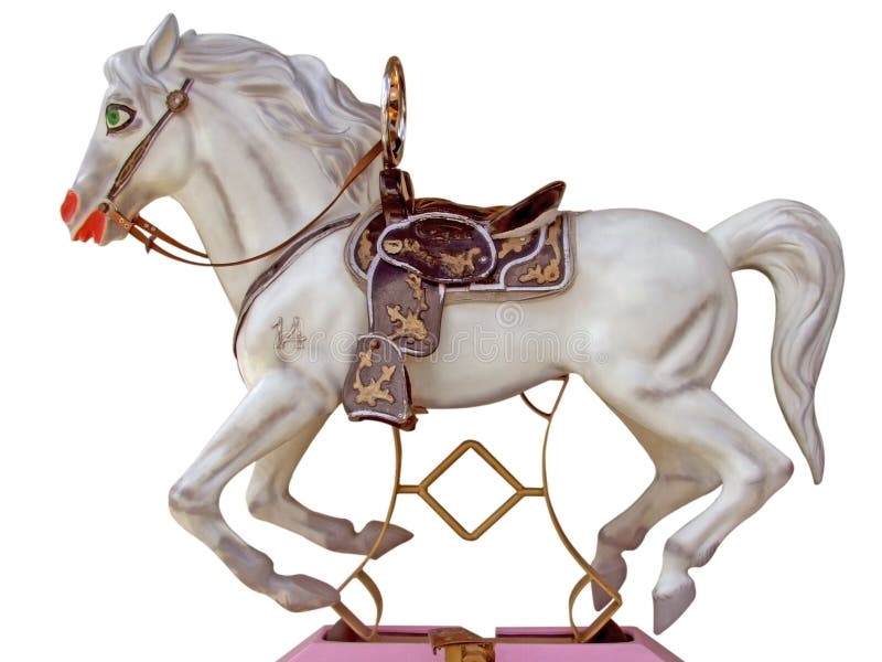 Merry go Round Horse stock image. Image of fairground - 23469929