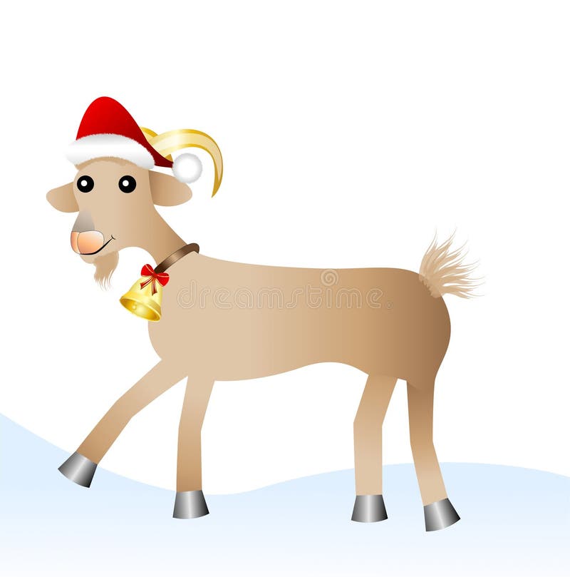 Goat Christmas Stock Illustrations – 3,448 Goat Christmas Stock ...