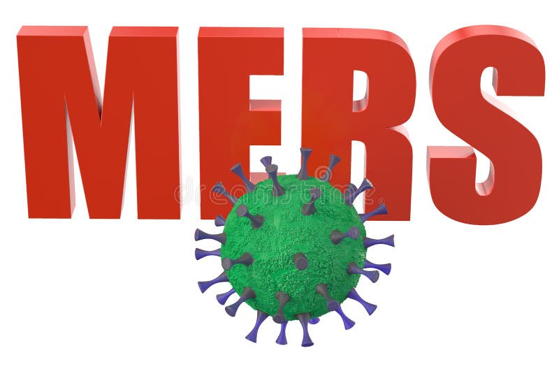 MERS virus stock illustration. Illustration of mers, cough - 55386856