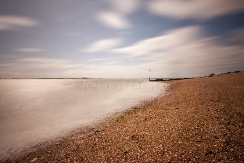 Mersea beach stock photo. Image of smooth, blur, merse - 11313702