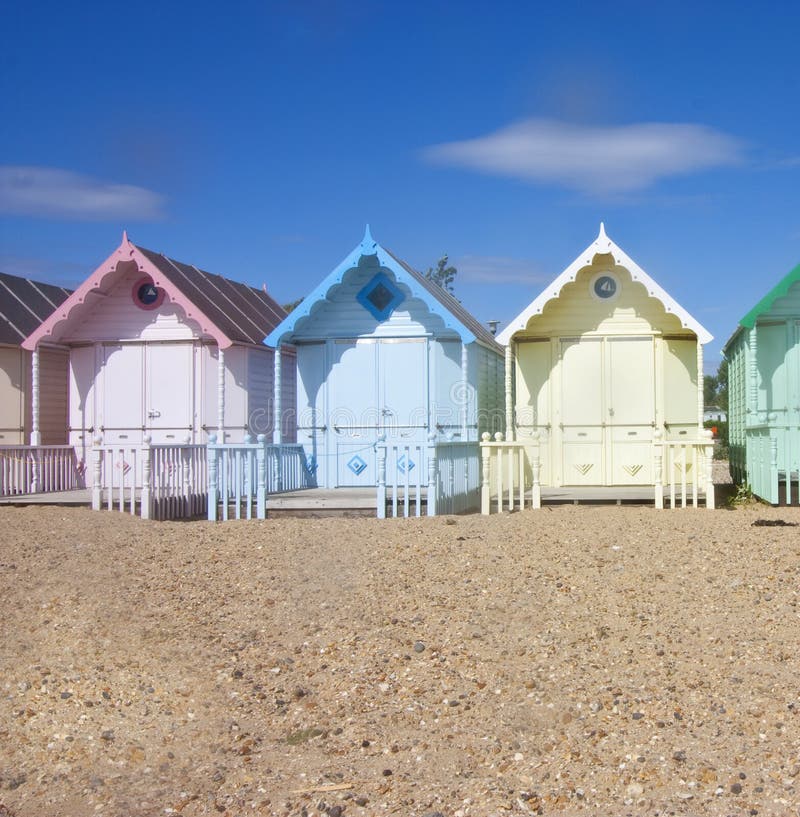 Beach Huts. editorial image. Image of sitting, colors - 57781465