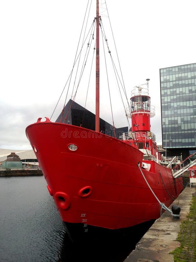 Mersey lightship editorial photo. Image of mersey, liverpool - 45411446