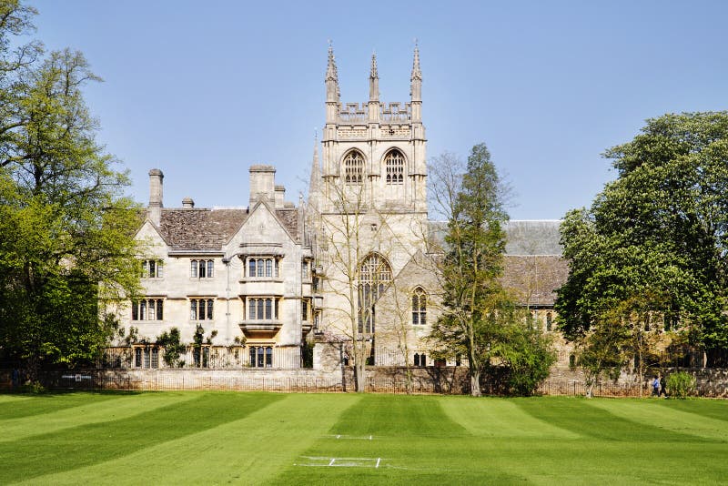 Merton College in the City of Oxford Stock Image - Image of travel ...