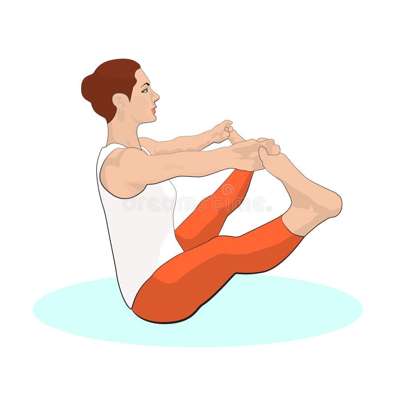 Merudandasana stock vector. Illustration of sport, activity - 101849714 Merudandasana stock vector. Illustration of sport, activity - 101849714