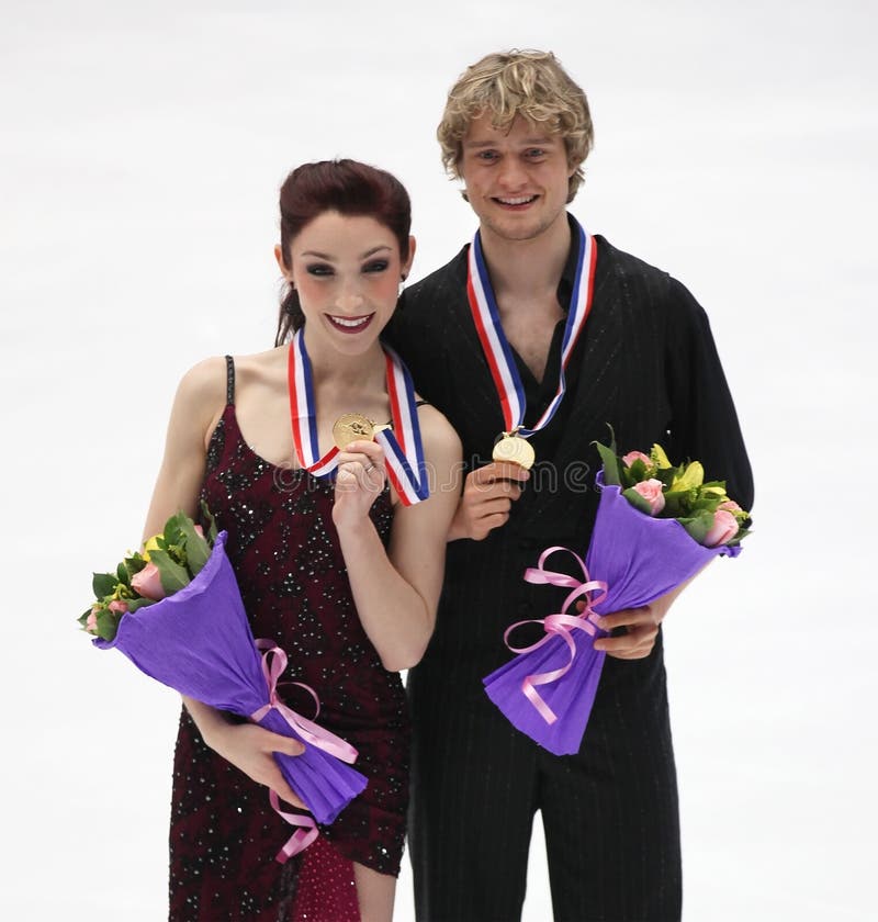 Meryl Davis E Branco De Charlie Dos EUA Fotografia Editorial - Imagem ...