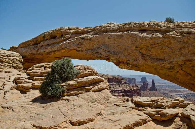 Mesa Arch stock image. Image of canyon, famous, travel - 25222283