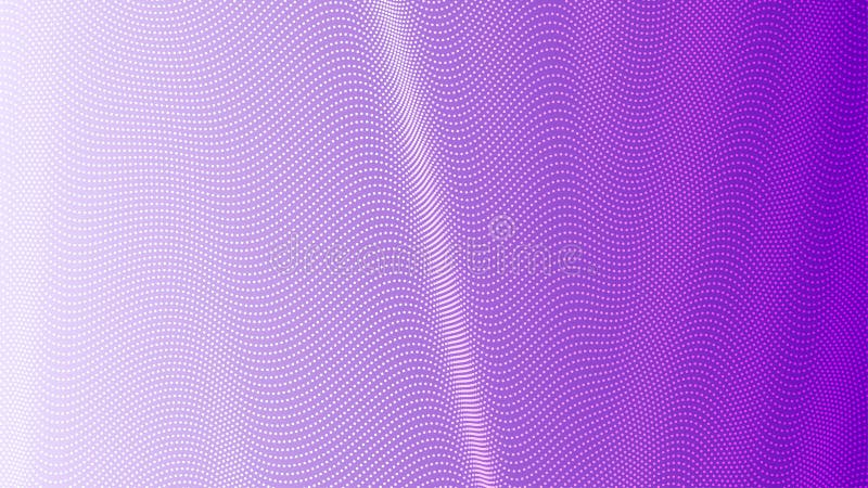 Vector Dotted Mesh in Purple Gradient Background Banner Stock Vector ...