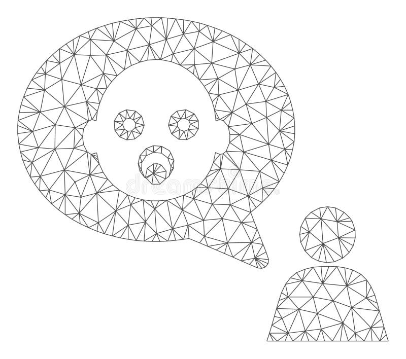 Thinking Person Vector Mesh 2D Model and Triangle Mosaic Icon Stock ... Thinking Person Vector Mesh 2D Model and Triangle Mosaic Icon Stock ...