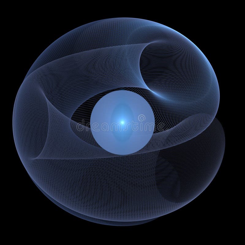 Blue Pearl in a Shell stock illustration. Illustration of pearl - 98615325