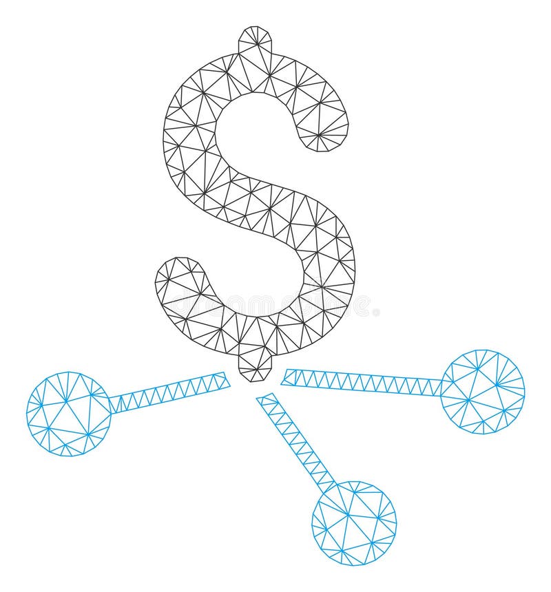 Bank Branches Vector Mesh 2D Model Stock Vector - Illustration of mesh ...