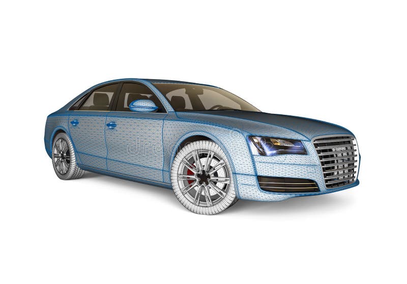 Mesh car stock illustration. Illustration of mesh, automobile - 81862368