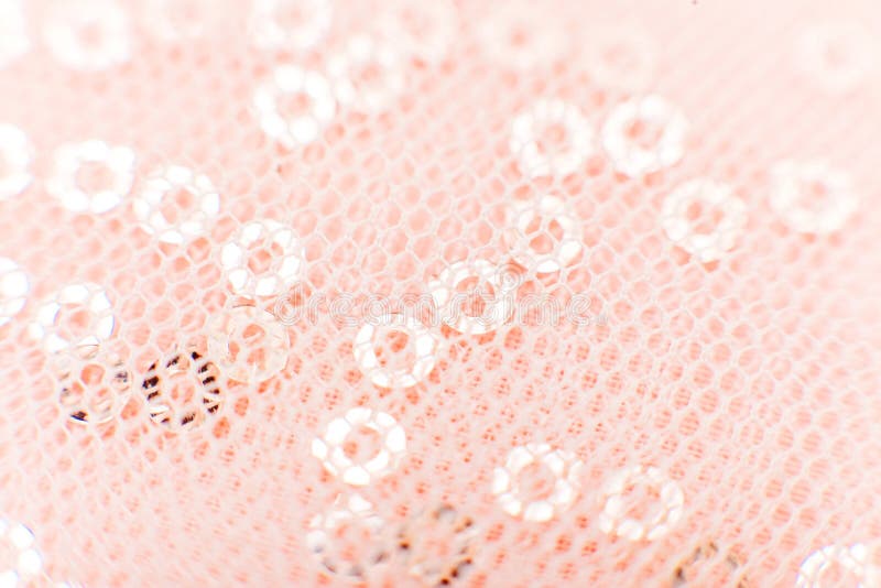Mesh Fabric Texture with Sequins Texture Cloth Mesh. Pink Shiny Mesh ...