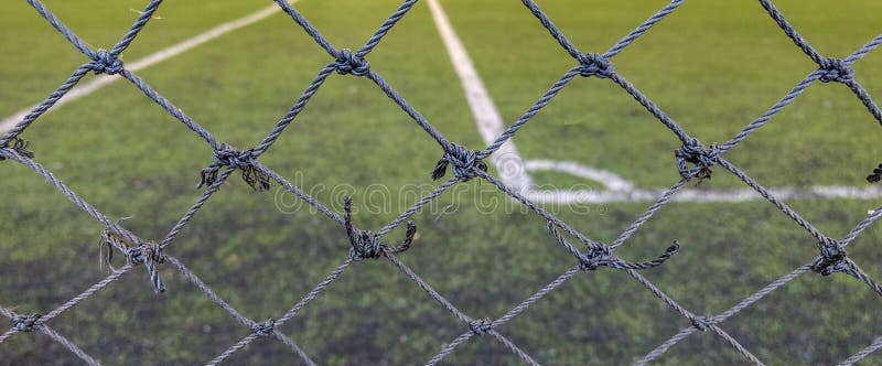 Mesh fence barrier. stock image. Image of exercise, city - 88321915