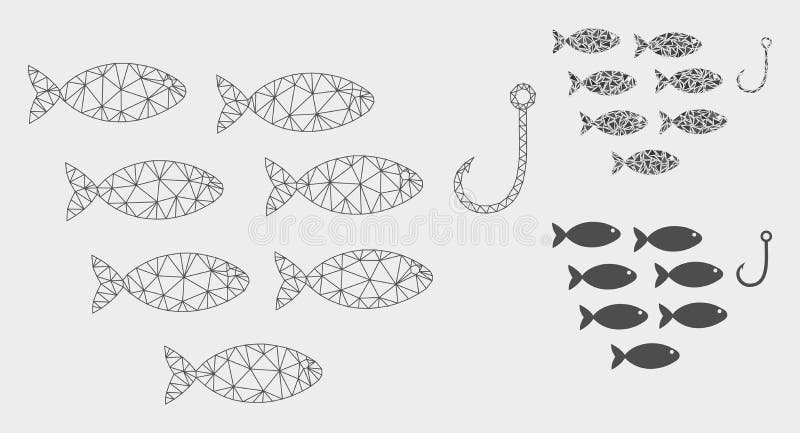 Fishing Net Triangular Stock Illustrations – 44 Fishing Net Triangular ...