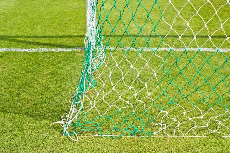 A mesh football field stock photo. Image of lawn, backdrop - 26423570