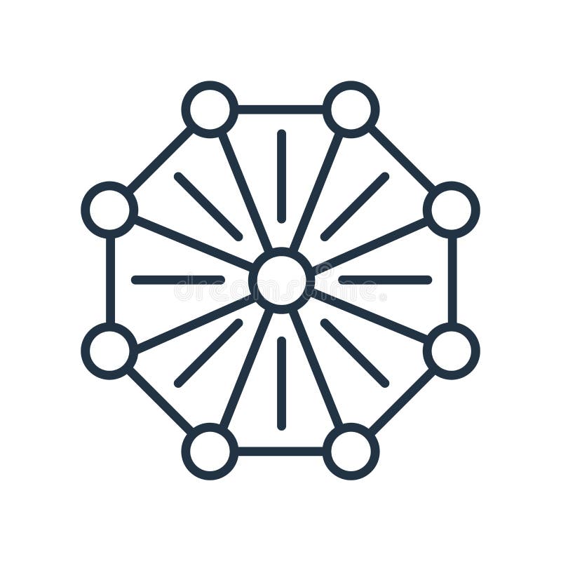 Mesh Icon Vector Isolated On White Background, Mesh Sign , Line Stock ...