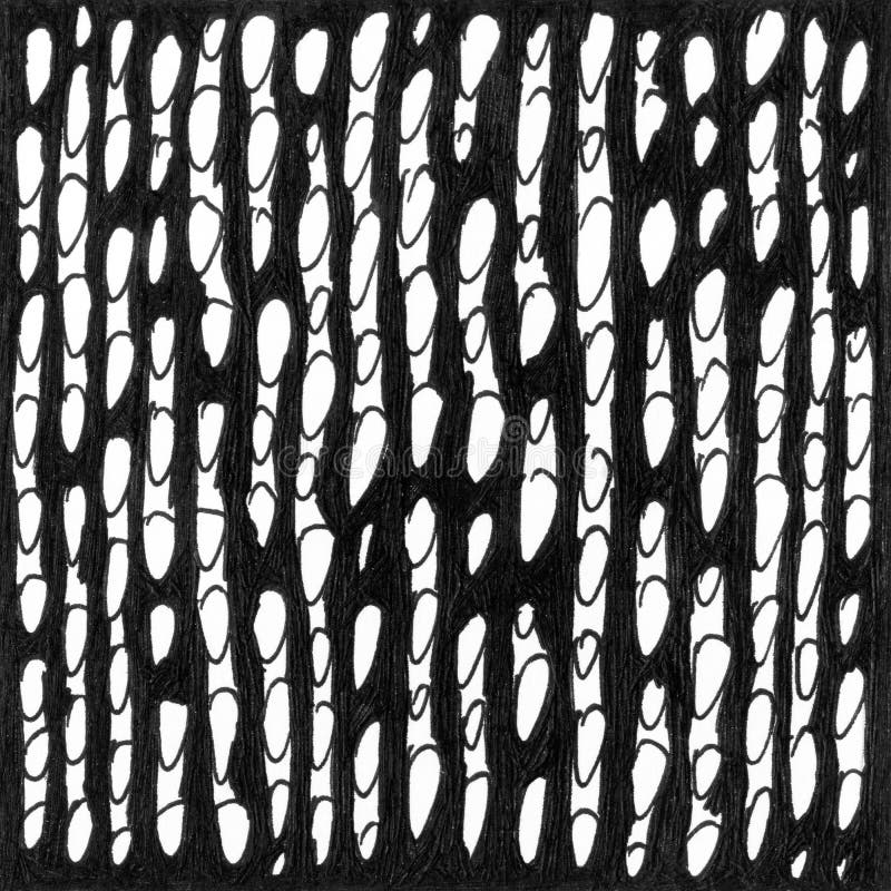 Mesh Ink Texture Background. Vintage Black and White Illustration with ...