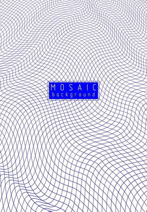 Mesh Lines 3d Vector Design. Stock Vector - Illustration of illusion ...