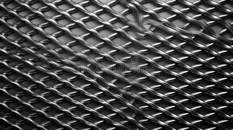 Mesh Metal Texture Background Stock Illustration - Illustration of ...