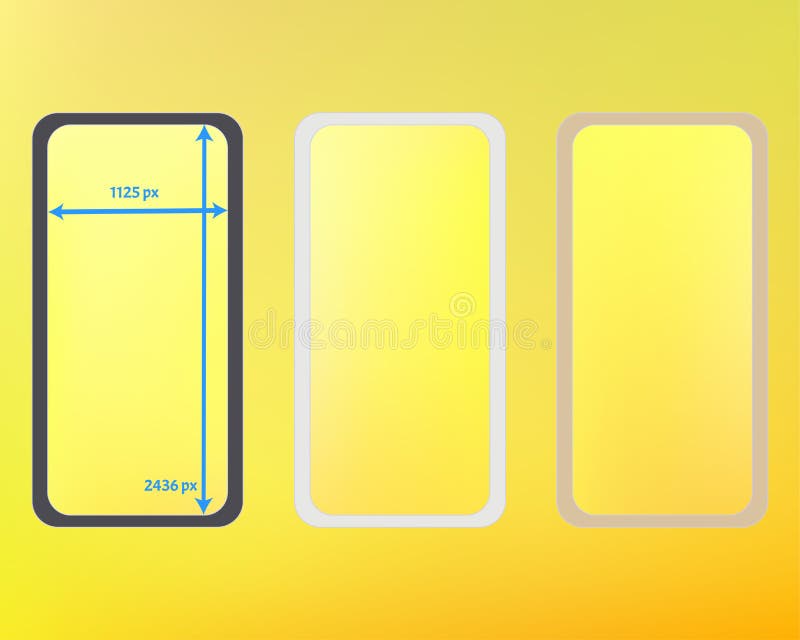 Mesh, Multicolor Phone Backgrounds Kit Stock Illustration ...
